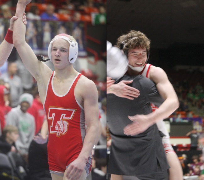 Match made in wrestling: Tonganoxie mat partners win 1st, 2nd in ...